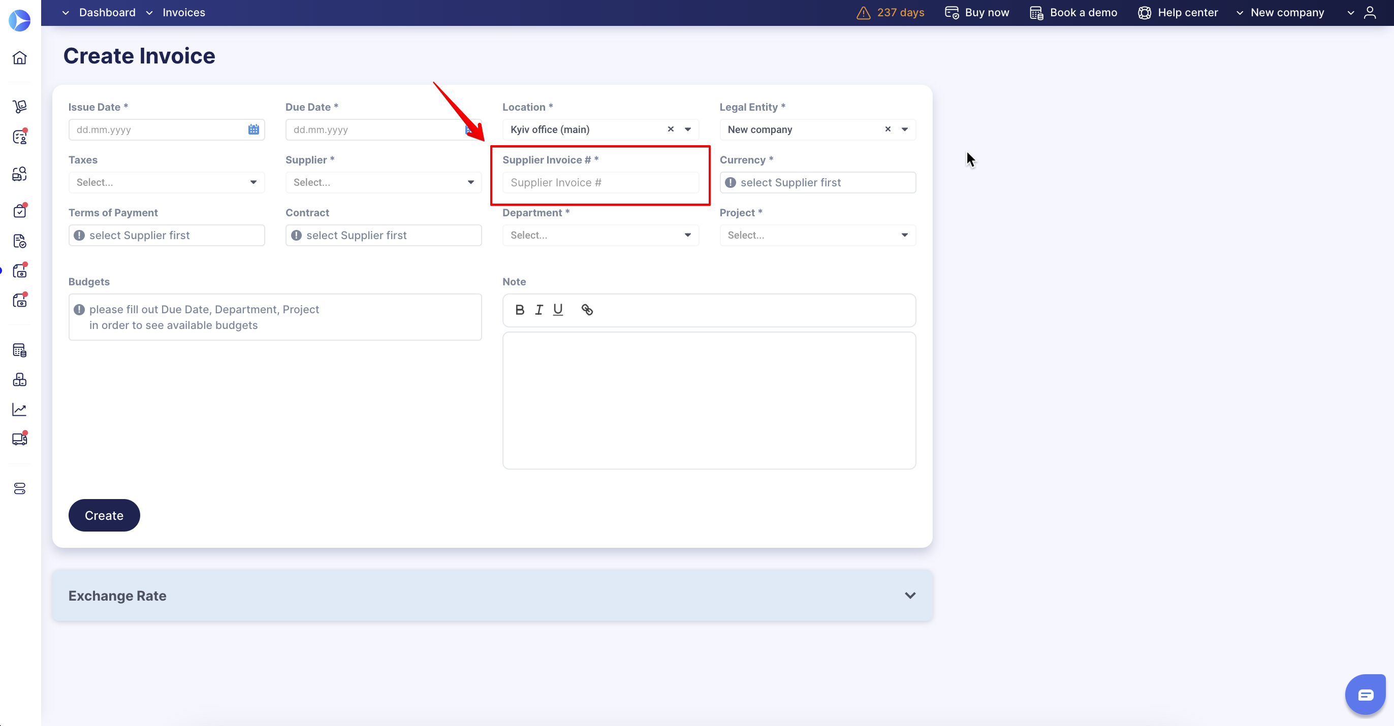 How to Work with Supplier Invoice Numbers